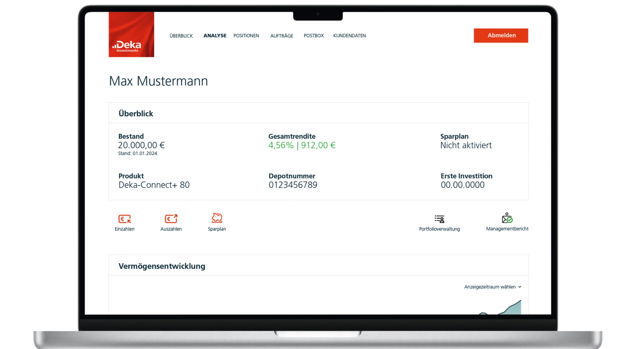 Deka-Connect+ - Deka Investments Privatkunden
